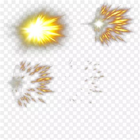 黄色爆炸特效PNG图片素材下载 图片编号qrgwordy 免抠素材网