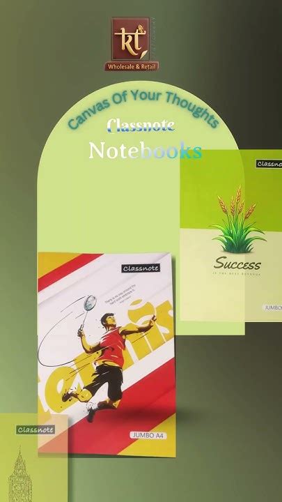 Canvas Of Your Thoughts Classnote Notebooks Ktstationery4239 Ktstationery9760 Youtube