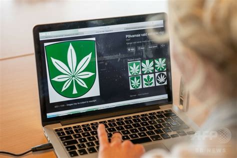 大麻の葉をシンボルマークや紋章に採用、エストニアの町 写真4枚 国際ニュース：afpbb News