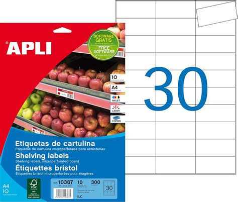 Plantillas De Etiquetas Imprimibles Apli