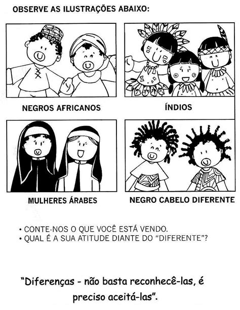 Atividades Sobre As Diferenças Zuledu