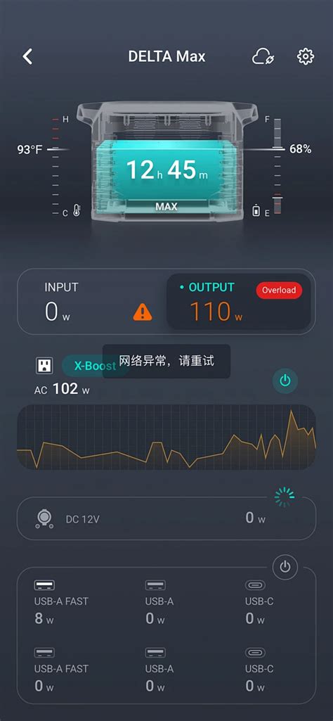 带储能电源管理图形用户界面的显示屏幕面板 花瓣网