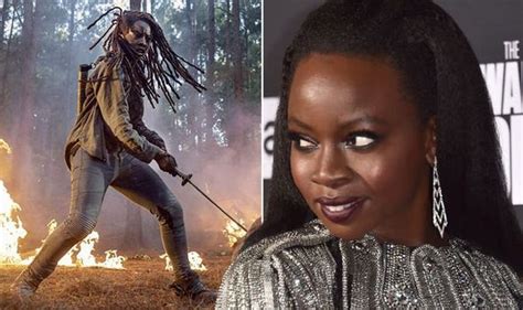 The Walking Dead Danai Gurira Lets Slip About Michonne Exit I
