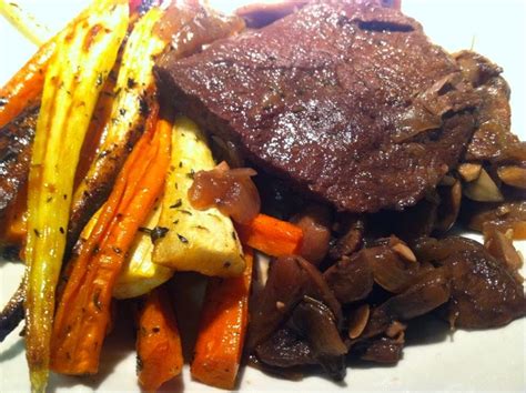 Rockin The Kitchen Kicked Up Home Cooking Flat Iron Steak Gets Boozy