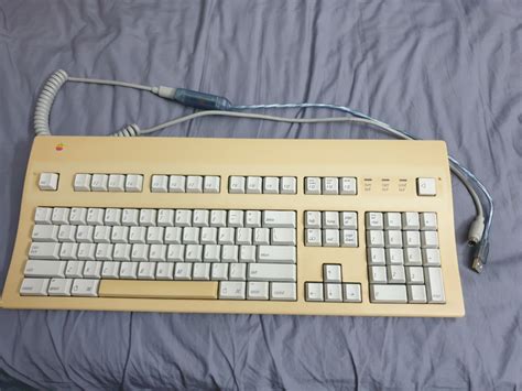 RARE Apple Extended Keyboard II IMate Converter Mouse Computers Tech Parts Accessories