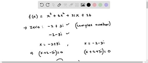 Solved Use The Given Zero To Find The Remaining Zeros Of The Function