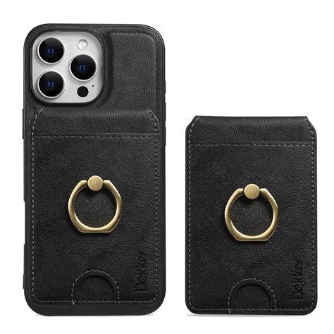 Allytechgroup Compatible With Iphone Pro Max Wallet Case With Credit Card Slot Detachable