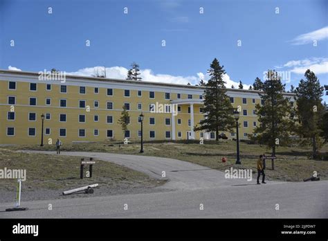 Yellowstone National Park Usa 5232022 Mammoth Hot Springs Hotel