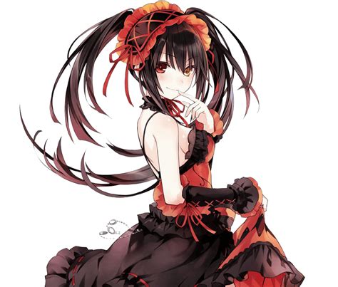 Date A Live Date A Bullet Kurumi Tokisaki Render By Kotoreh On Deviantart