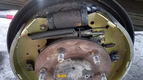 Exploring The Rear Brake Diagram Of The Ford Ranger