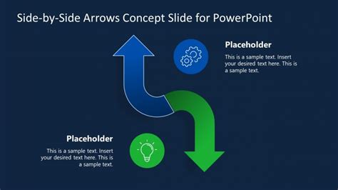 PPT Arrows Side By Side Diagram SlideModel