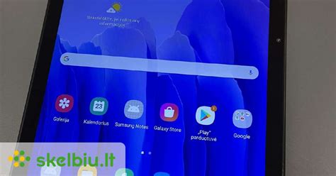 Samsung Galaxy Tab A7 2020 Lte Su Garantija Skelbiult