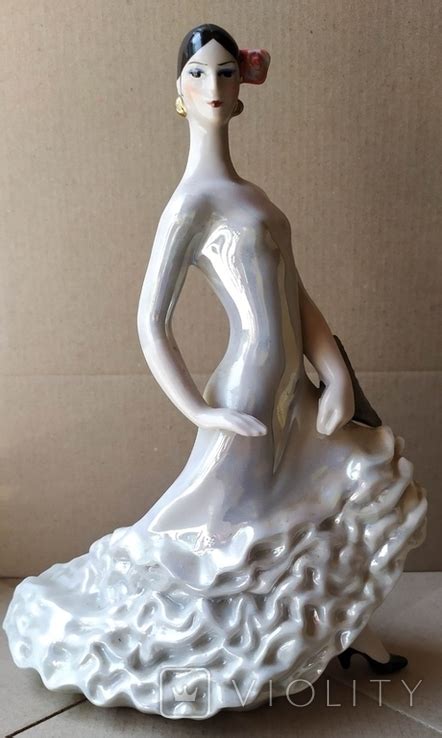 Статуэтка Кармен Фарфор Киев СССР 110860633 купить на Violity