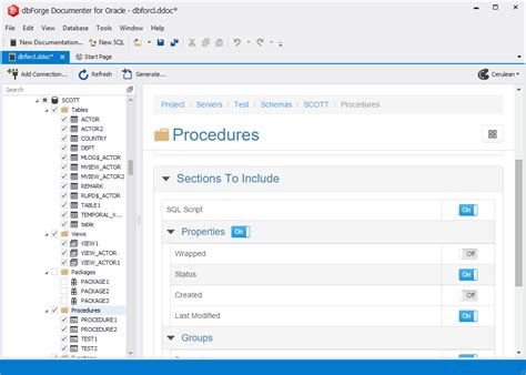 Keep Calm And Document Oracle Databases Devart Blog