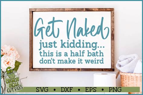 Get Naked SVG File Crunchy Pickle SVG Cut Files
