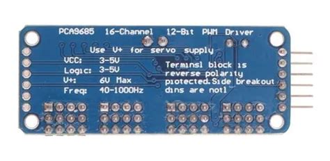 modulo controlador i2c servo 16 canais pwm led motor à venda em