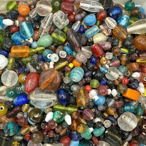 Glass Beads Bulk Mix Rock Barrell