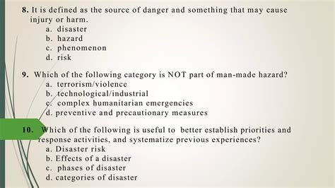Drrr Mod Basic Concept Of Disaster And Disaster Risk Pptx