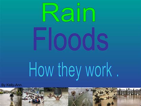 flow chart flood ppt weather science