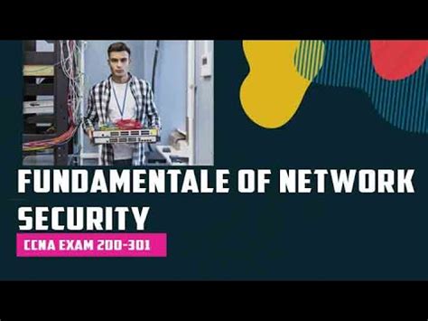 Network Security Fundamentals. Cisco Academy CCNA Training - YouTube