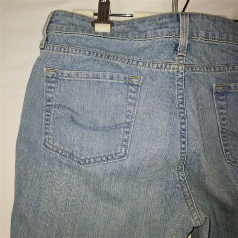 Levis Signature Jeans Low Rise Bootcut Size Misses 16 Gem