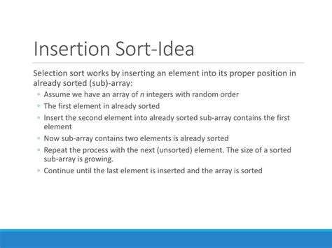 algortihms and data structures basic sorting ppt download