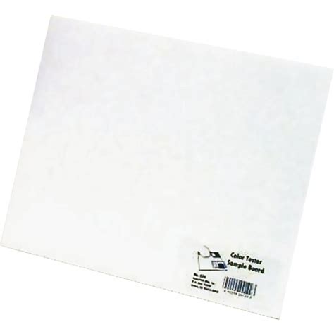 Foampro 120 Sample Board Color Tester