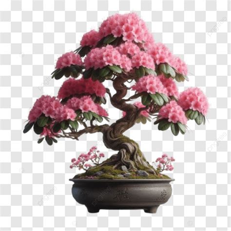 화분에 분홍색 꽃이 피는 아름다운 분재 나무 화분에 분홍색 꽃이 피는 아름다운 분재 나무 분홍색 꽃이 피는 아름다운 분재 나무 분재 예술 Png 일러스트 및 이미지 에