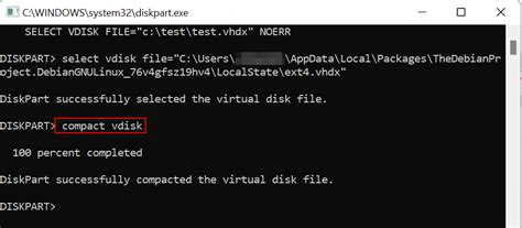 使用diskpart释放wsl2的磁盘空间wsl 空间释放 Csdn博客