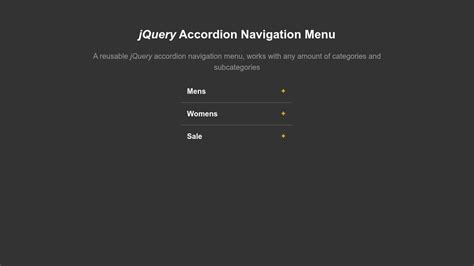 jquery accordion menu ui
