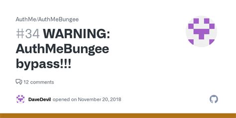 Warning Authmebungee Bypass · Issue 34 · Authmeauthmebungee · Github