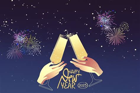20 Free New Years Toast And Champagne Illustrations Pixabay