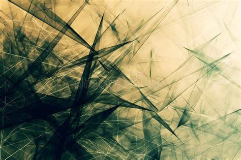Abstract Geometric Shapes Intersect And Overlay Creating A Dynamic