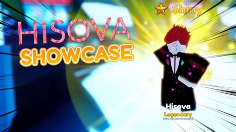 Anime Adventures Shiny Hisova All Attacks Stats Youtube