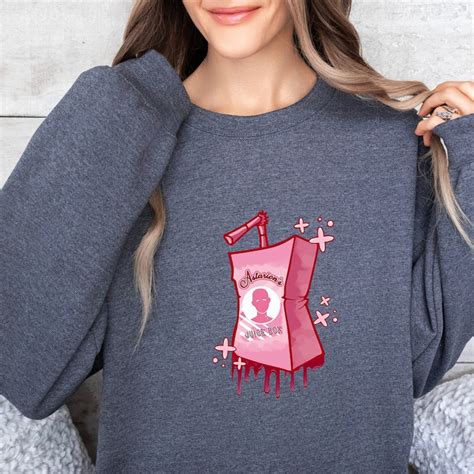 Astarions Juice Box Sweatshirt BG Sweater Baldurs Gate Shirt Vampire Romance Adventure