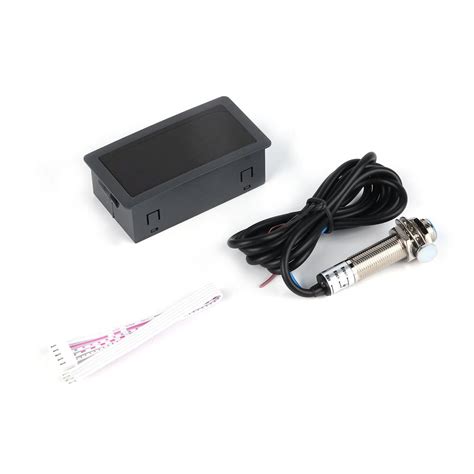 Dc 8 24v Digital Engine Tach Hour Meter Tachometer Grandado