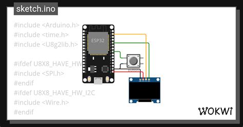 Esp32ssd1306 Wokwi Esp32 Stm32 Arduino Simulator
