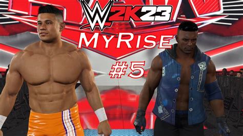 Wwe 2k23 Myrise 5 My New Faction Youtube