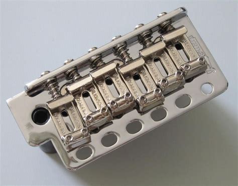 Wilkinson Vintage 51 Hole Strat Tremolo Trem Bridge Steel Block Wv6 Sb