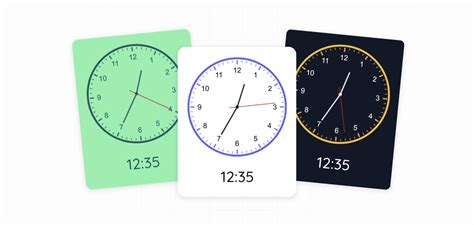 Time Clock Widgets