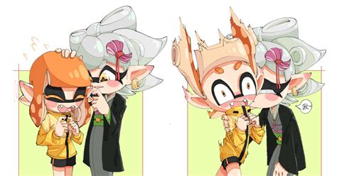 Splatoon 🧡💚 破坏海胆boomのイラスト Pixiv