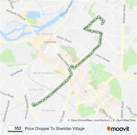 352 Route Schedules Stops And Maps Price Chopper To Sheridan Village