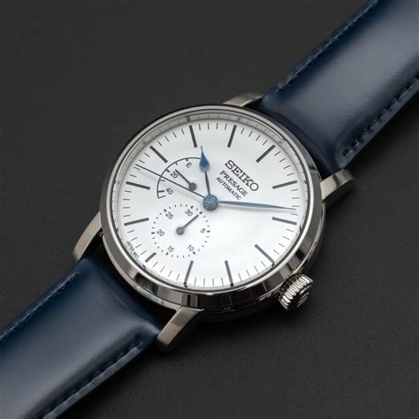 นาฬิกา Seiko Presage Riki Steel Clock Enamel Mens Watch รุ่น Spb161 S