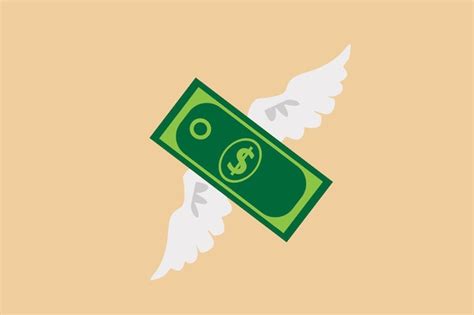 Mão Tenta Pegar Ilustração De Dinheiro Vetor Premium