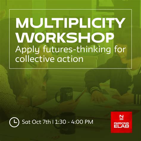 elab multiplicity workshop fall 2023 parsons elab entrepreneurial lab