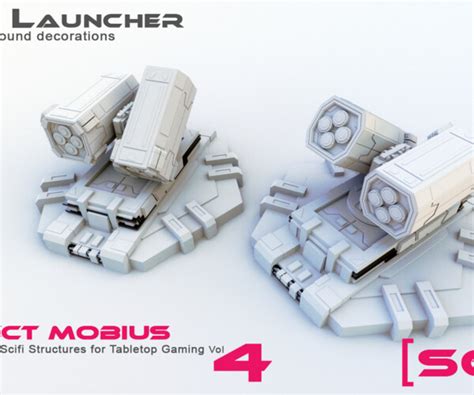 Artstation 3d Printable Scifi Structures For Tabletop Gaming Vol 4