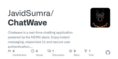Github Javidsumrachatwave Chatwave Is A Real Time Chatting