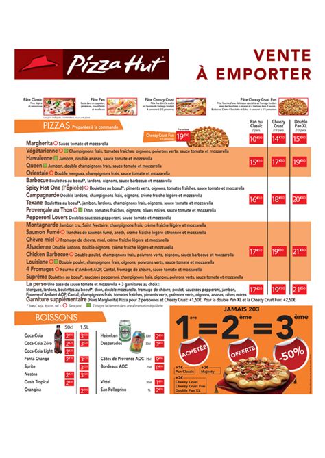 Pizza Hut Gare Du Nord Paris 75010 Horaires Et Téléphone