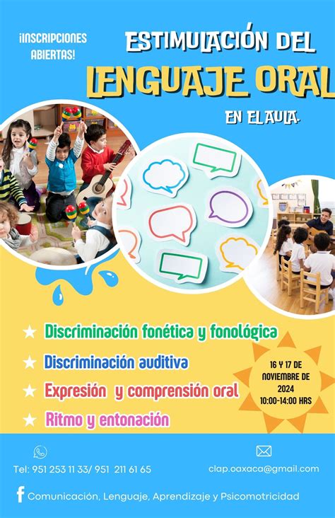 Taller Dirigido A Docentes EstimulaciÓn Del Lenguaje Oral En El Aula