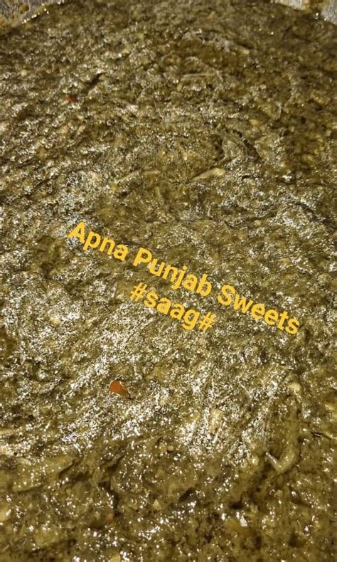 Punjabi Saag Food And Drinks Chilled And Frozen Food On Carousell